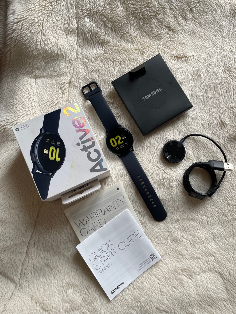 Samsung Galaxy watch active 2 40mm dark blue authentic original ...