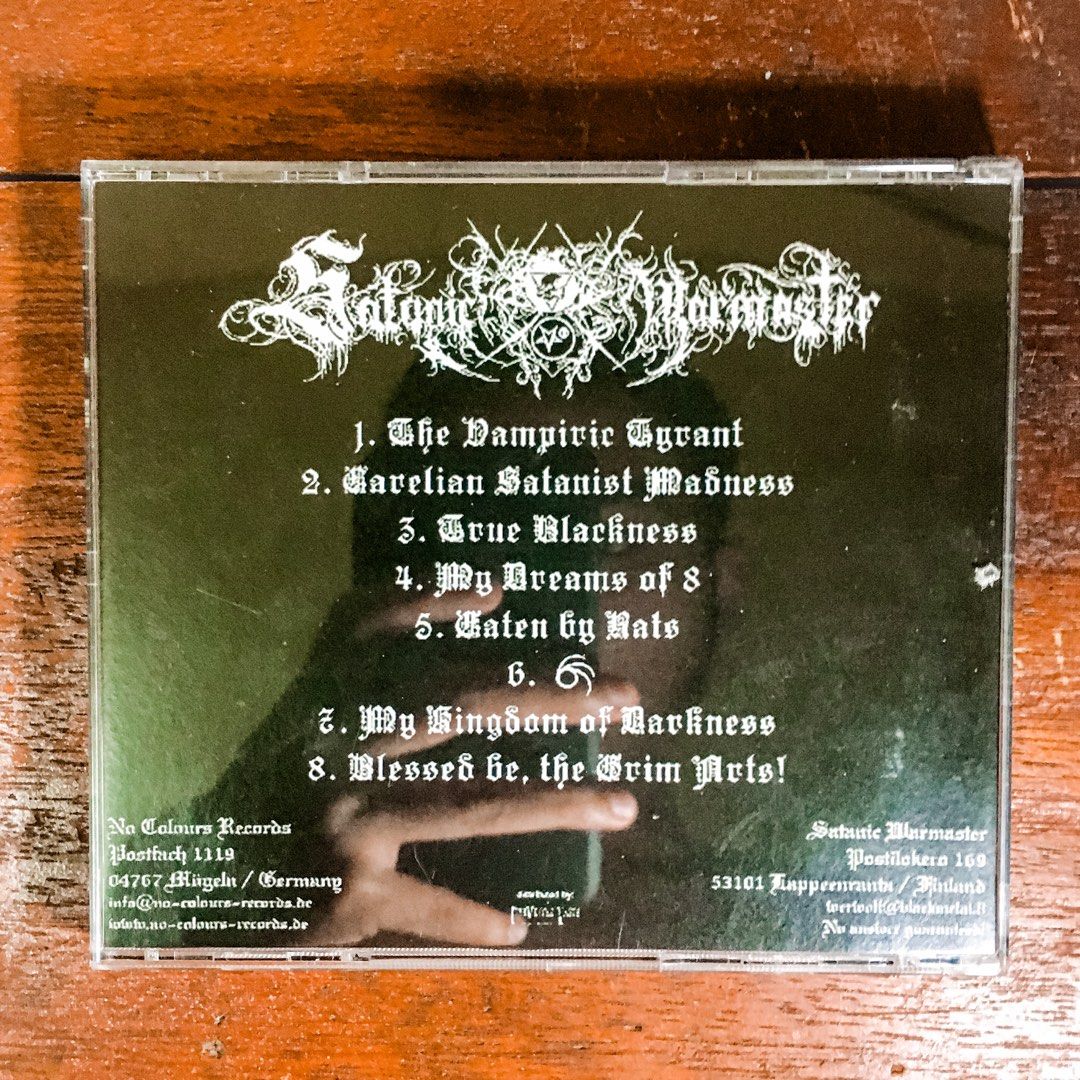 Satanic Warmaster Carelian Satanist Madness