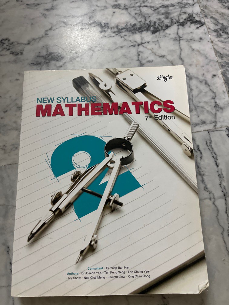Sec 2 New Syllabus Mathematics 7th Edition, Hobbies & Toys, Books ...