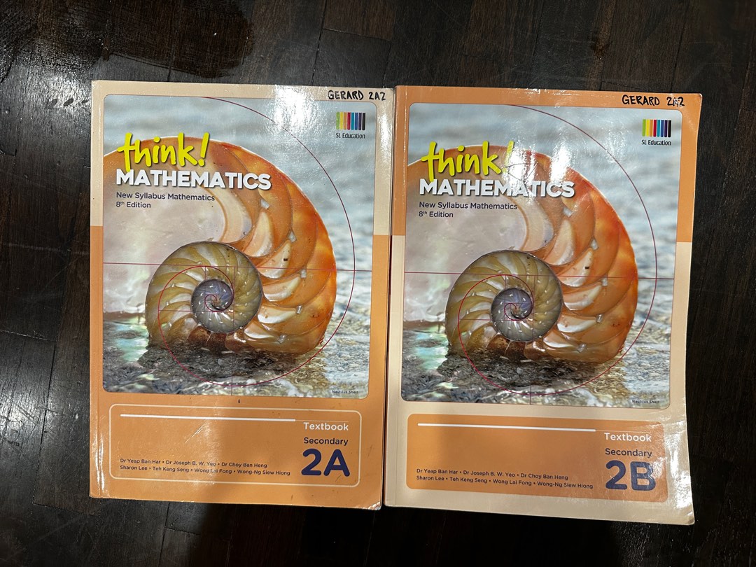 Secondary 2A and 2B textbooks, Hobbies & Toys, Books & Magazines ...