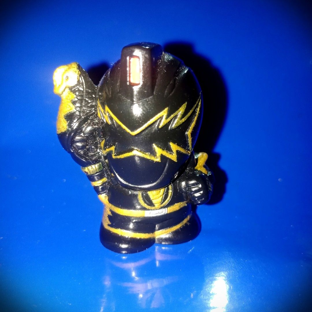 Sentai abarangers finger puppet figures power rangers toy chibi ...