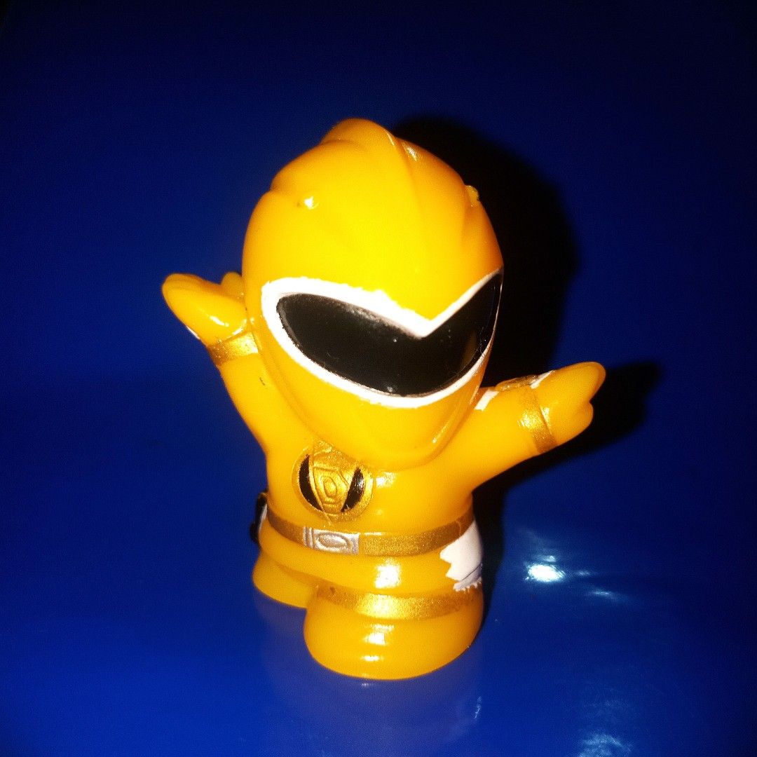 Sentai abarangers finger puppet figures power rangers toy chibi ...