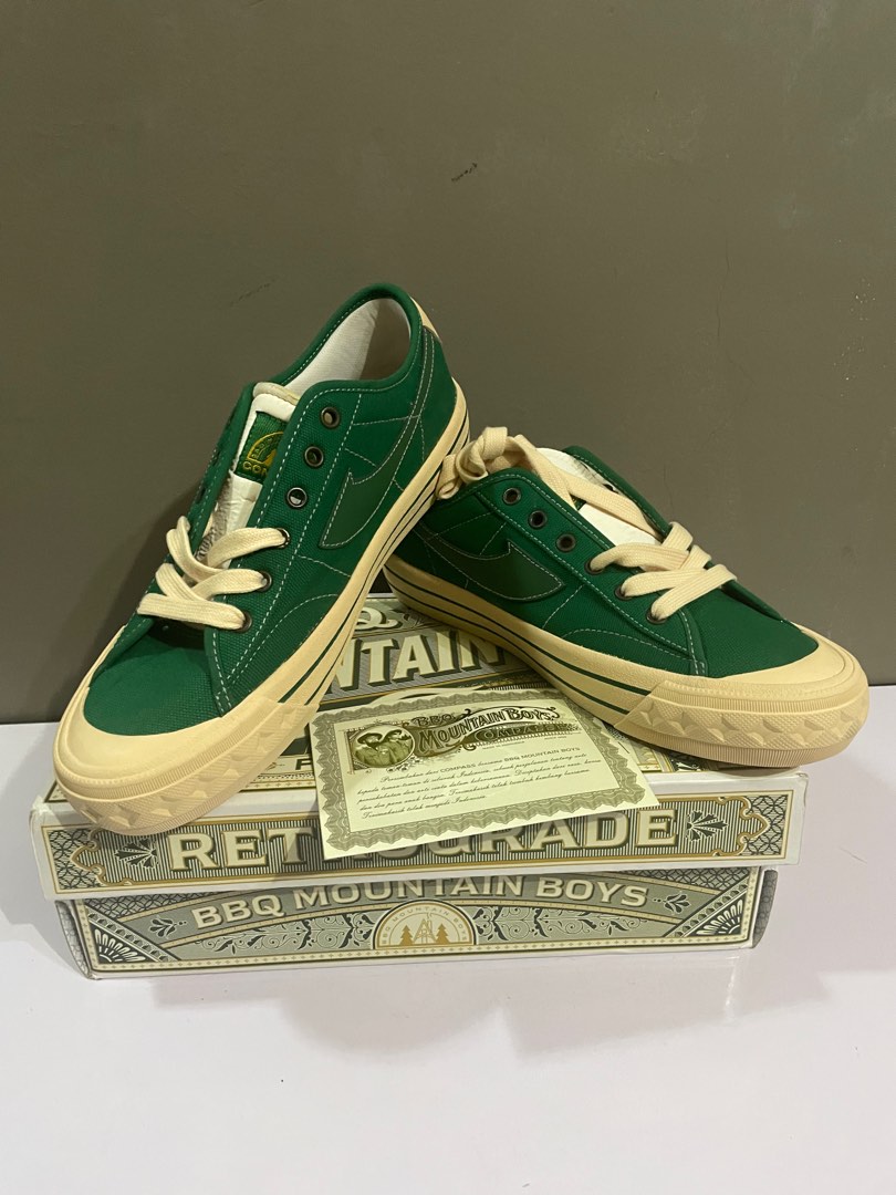 Sepatu compass x bbq mountain boys, Men's Fashion, Footwear, Sneakers on Carousell