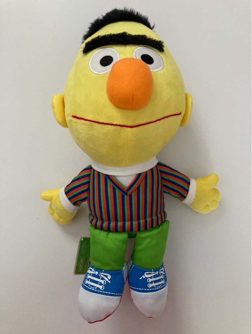 Sesame Street 10” Bert Plush Soft Toy, Hobbies & Toys, Toys & Games on ...