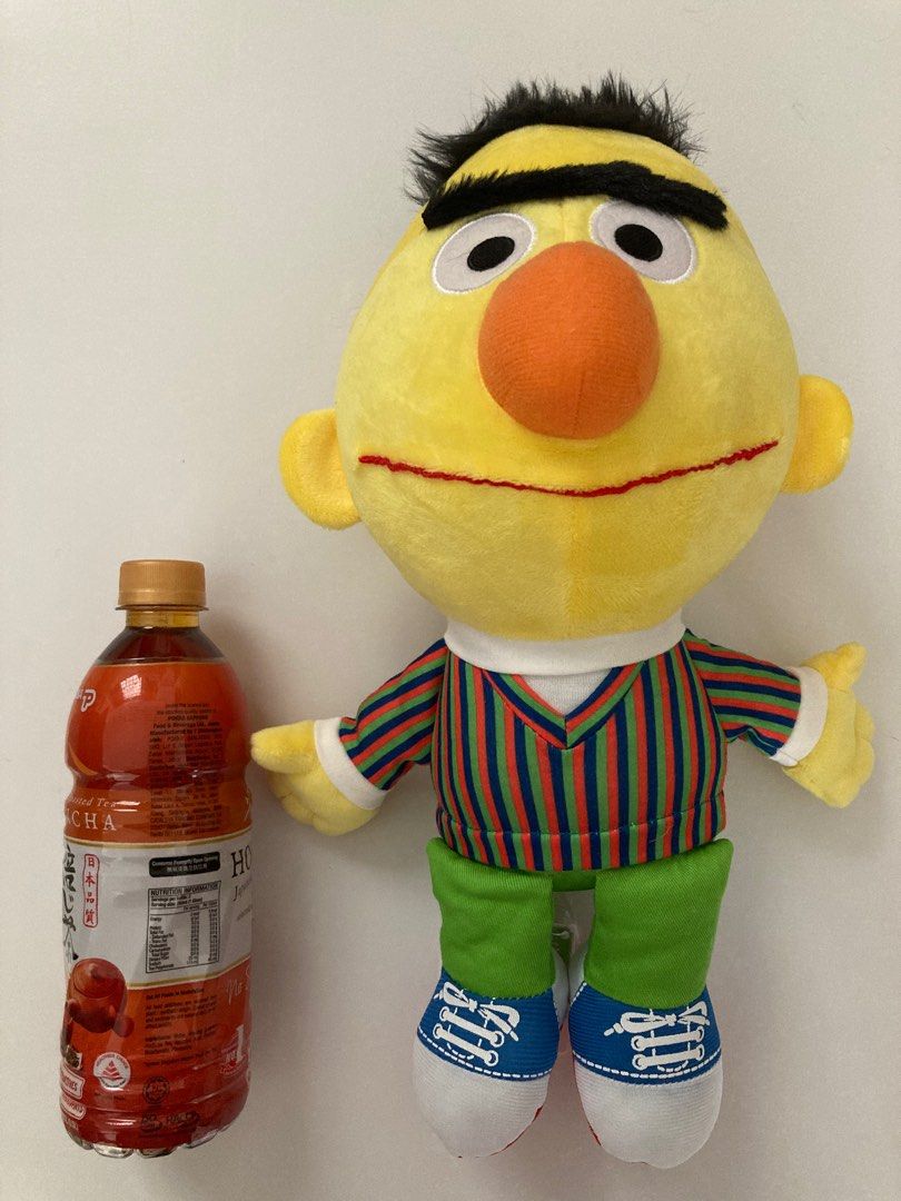 Sesame Street 10” Bert Plush Soft Toy, Hobbies & Toys, Toys & Games on ...