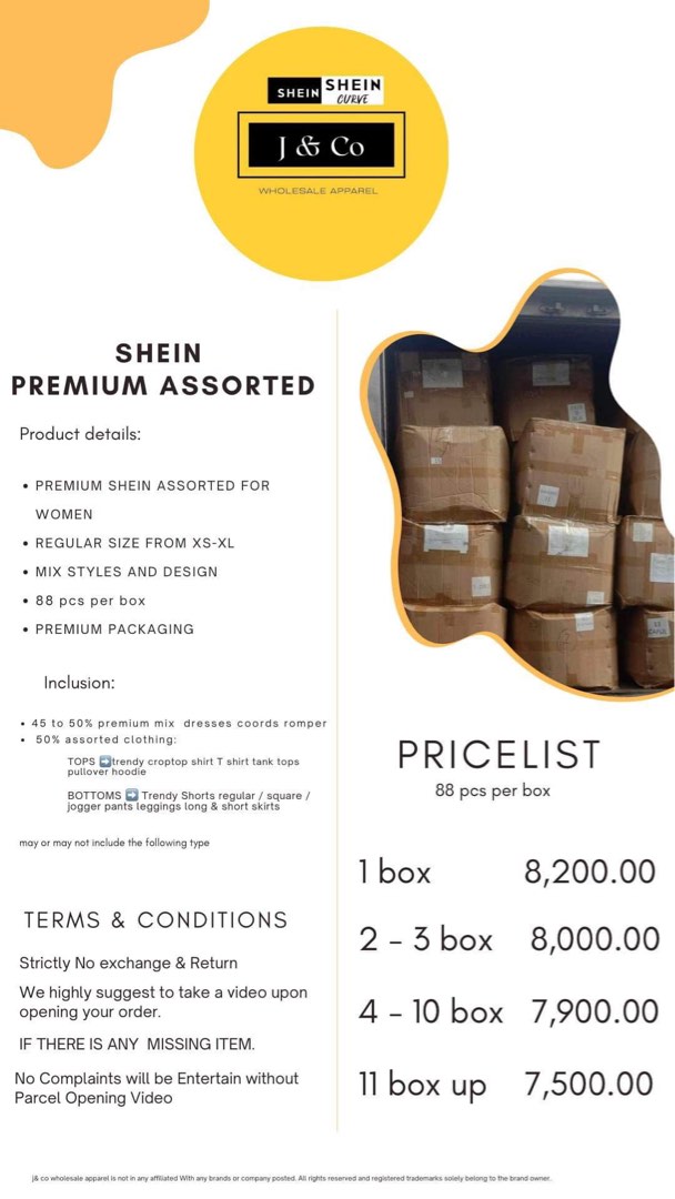 SHEIN WOMEN ASSORTED BUSINESS PACKAGE, Women's Fashion, Activewear on ...