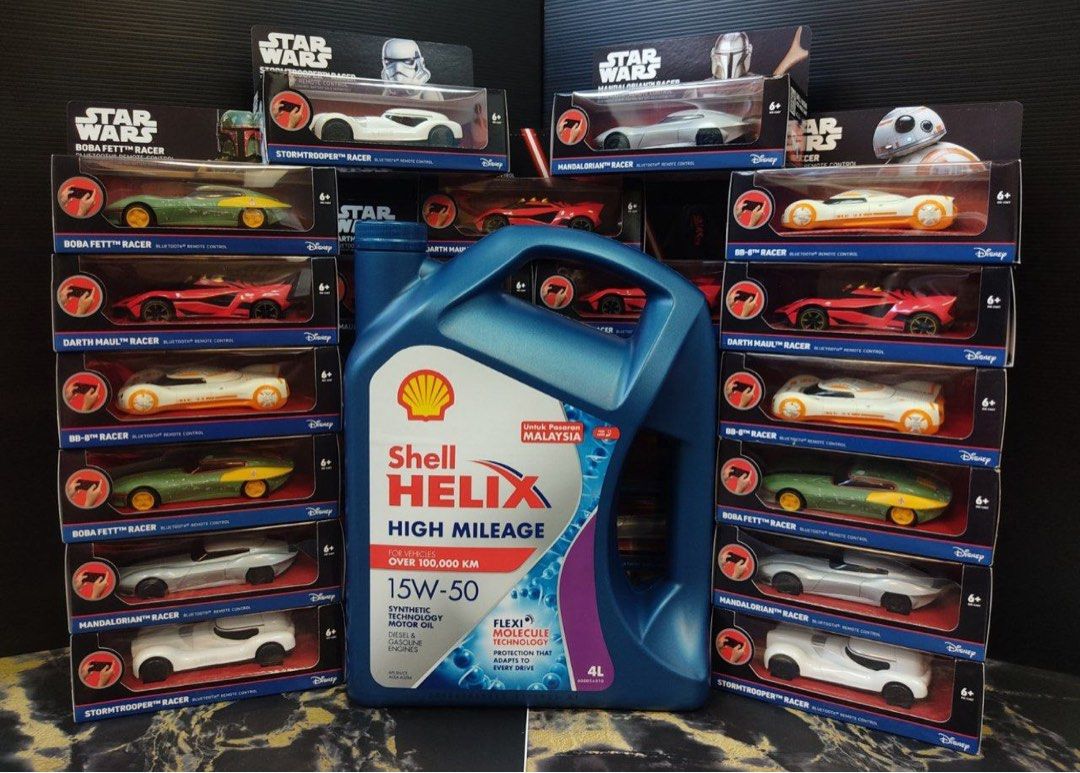 Shell Lubricant Helix High Mileage 15W50 4 Litres, Hobbies & Toys, Toys ...