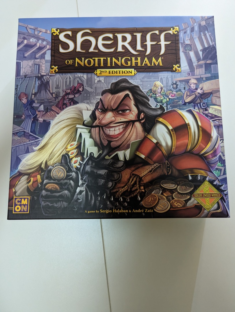Sheriff of Nottingham: 2nd Edition, Hobbies & Toys, Toys & Games on ...