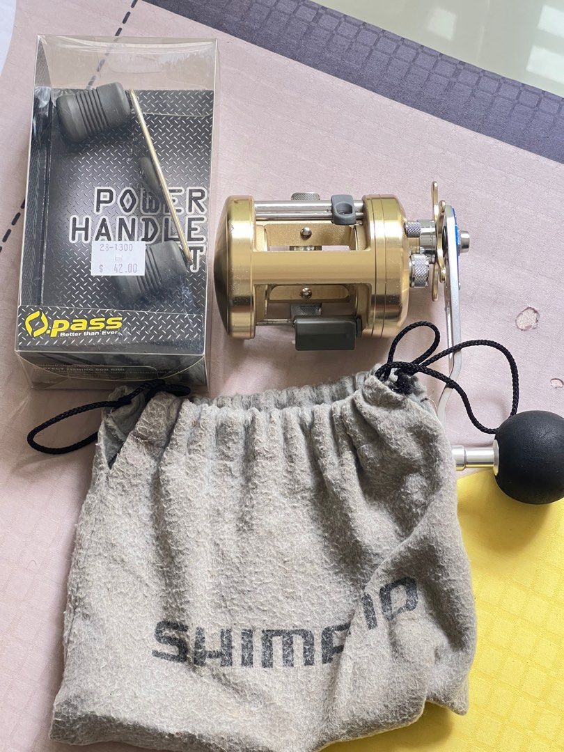 Shimano Calcutta 400 & X Zoge fishing rod , Sports Equipment, Fishing ...