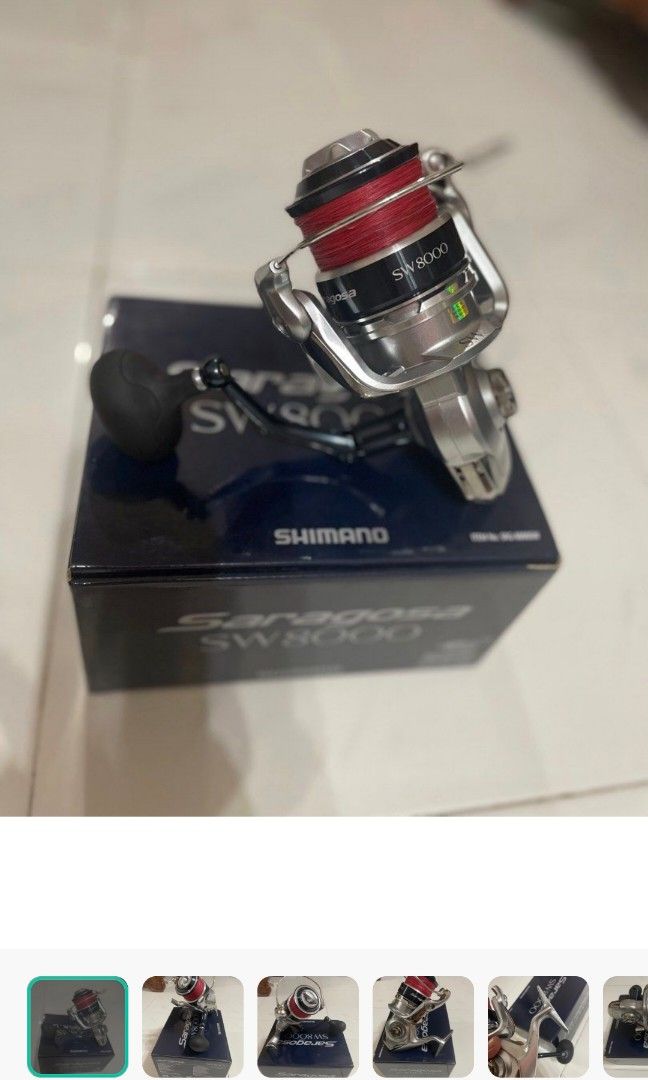 Shimano saragosa sw 8000, Sports Equipment, Fishing on Carousell