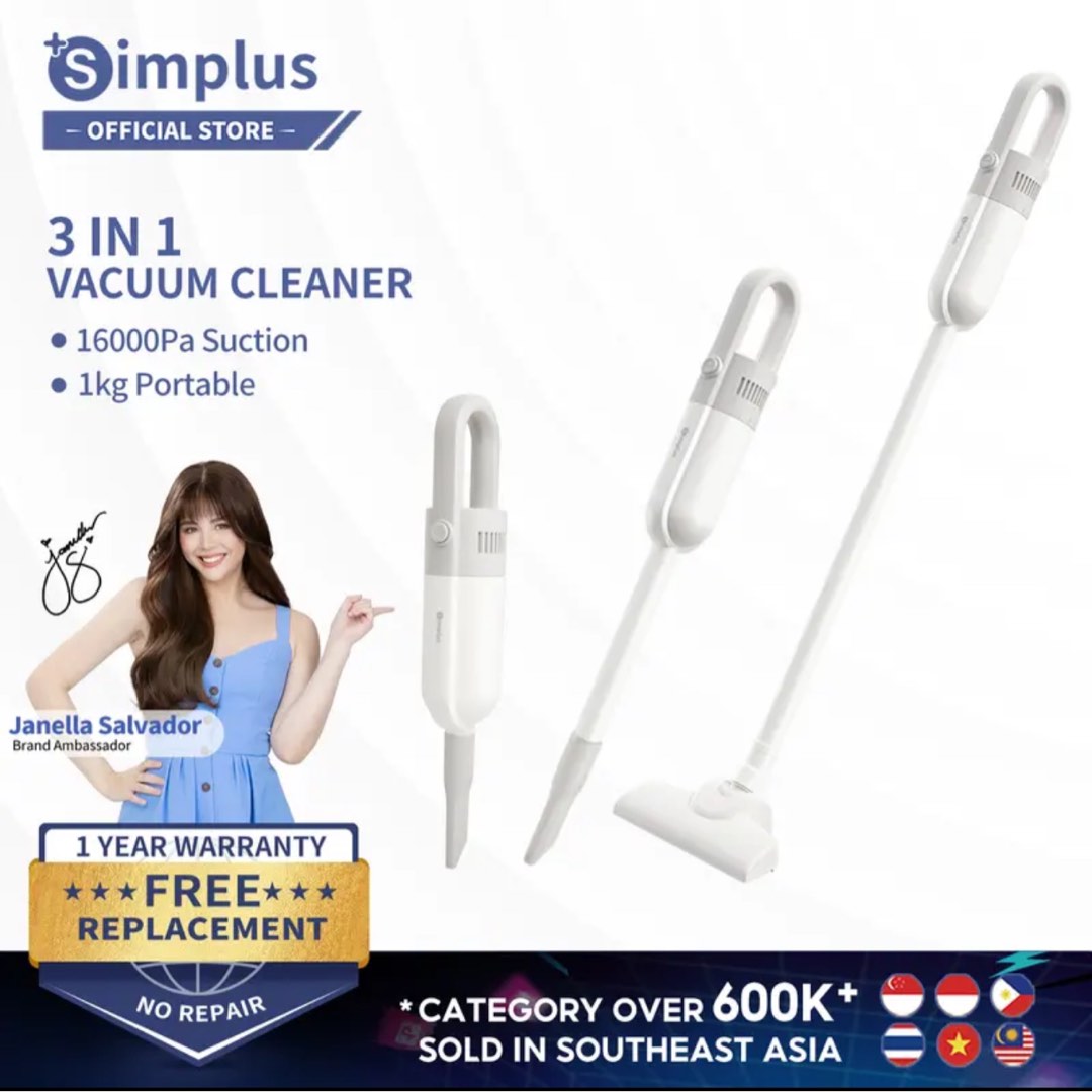 Simplus Handheld Vacuum Cleaner, TV & Home Appliances, Vacuum Cleaner ...