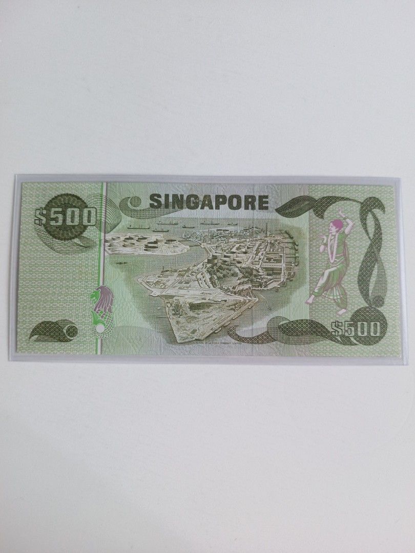 SINGAPORE $500 BIRD A/4 207688 XF+/AU, Hobbies & Toys, Memorabilia ...