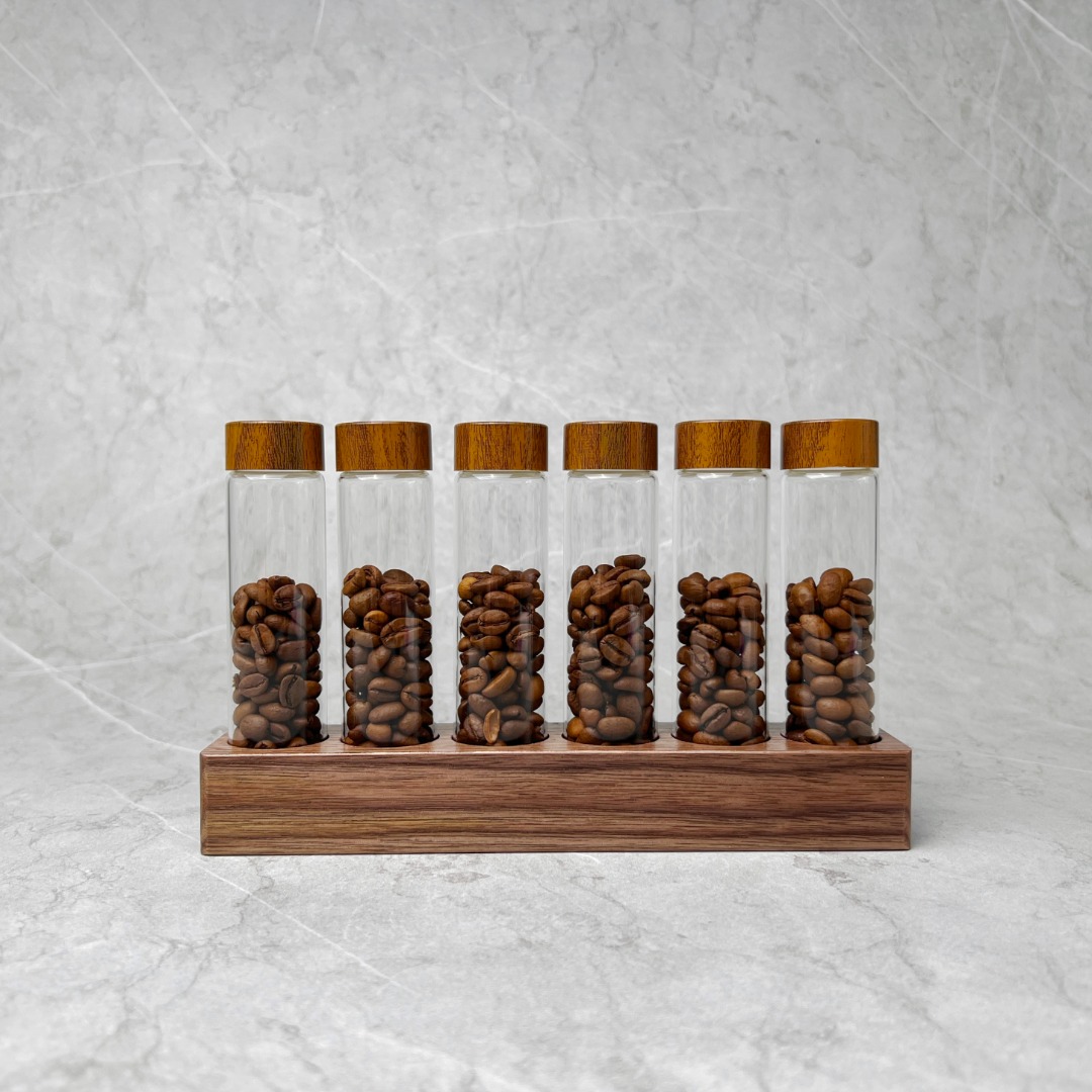 Single Dose Coffee Bean Test Tube Rack - Storage Container Display ...