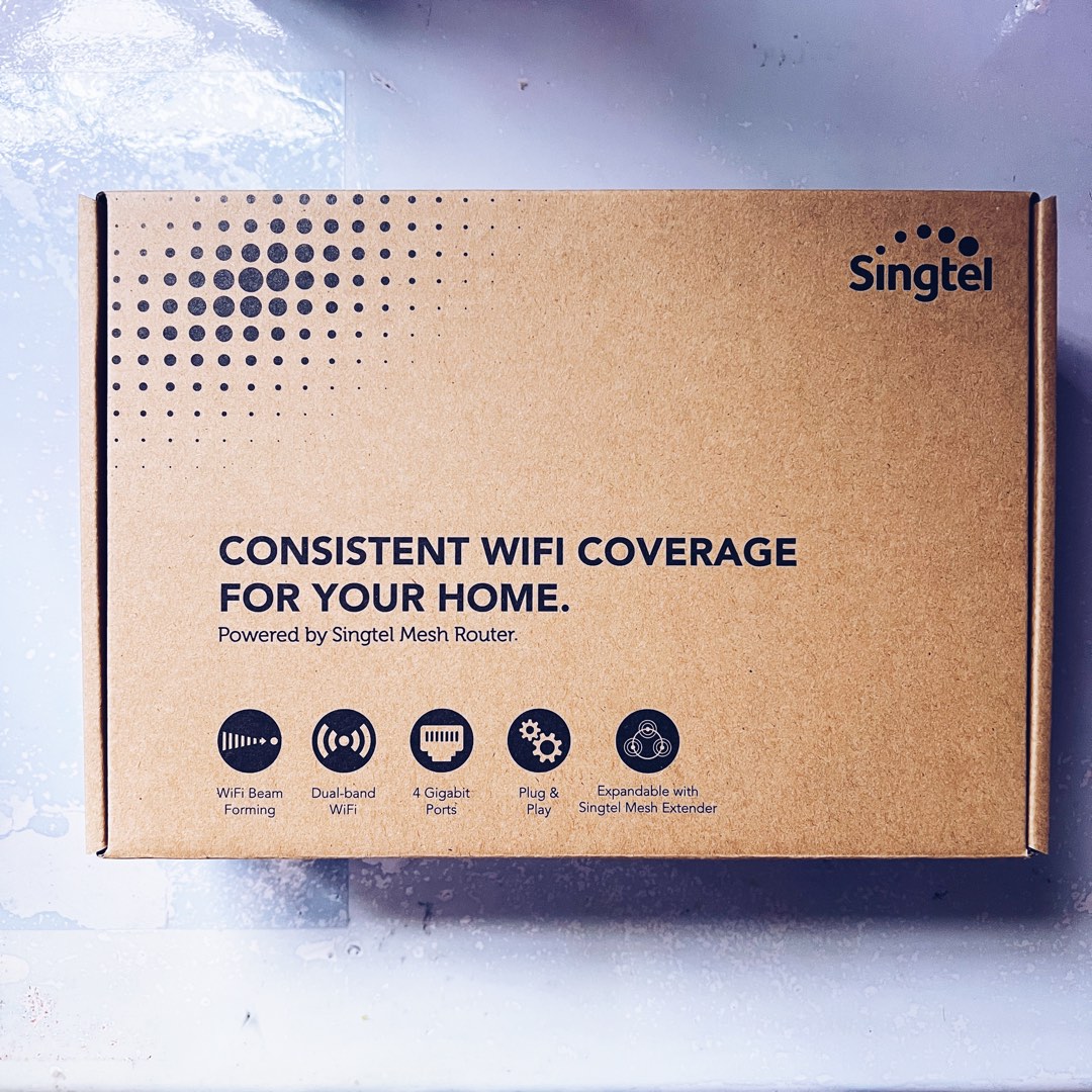 Singtel Mesh Router, Computers & Tech, Parts & Accessories, Networking ...
