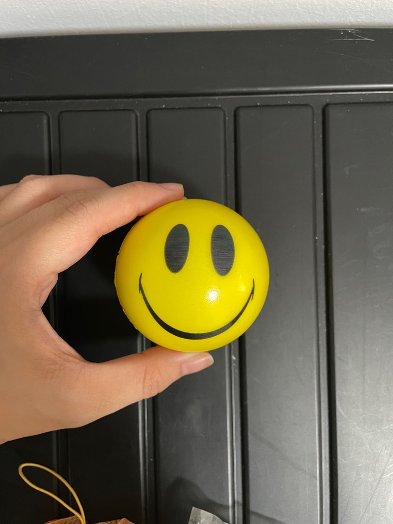 Smiley Stress Ball Toy, Hobbies & Toys, Toys & Games on Carousell