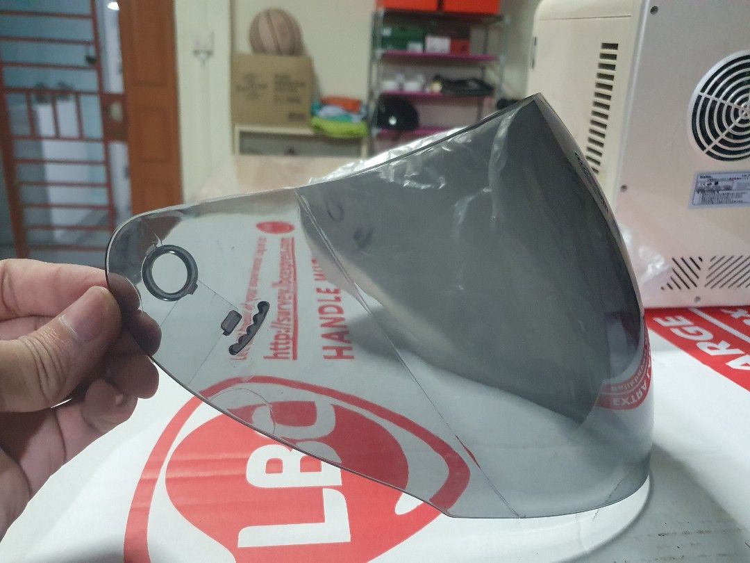 SMX helmet visor light smoke, Motorcycles, Motorcycle Accessories on ...