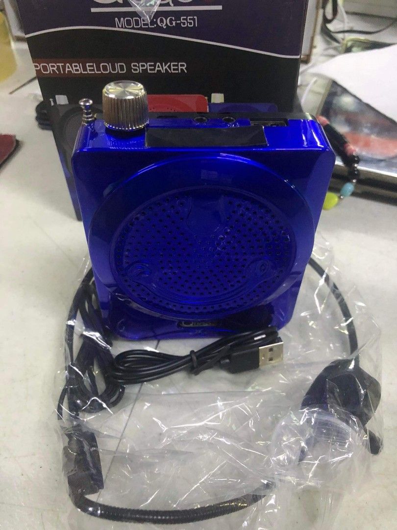 Solar Speaker Portable Voice Amplifier Megaphone, Audio, Soundbars ...