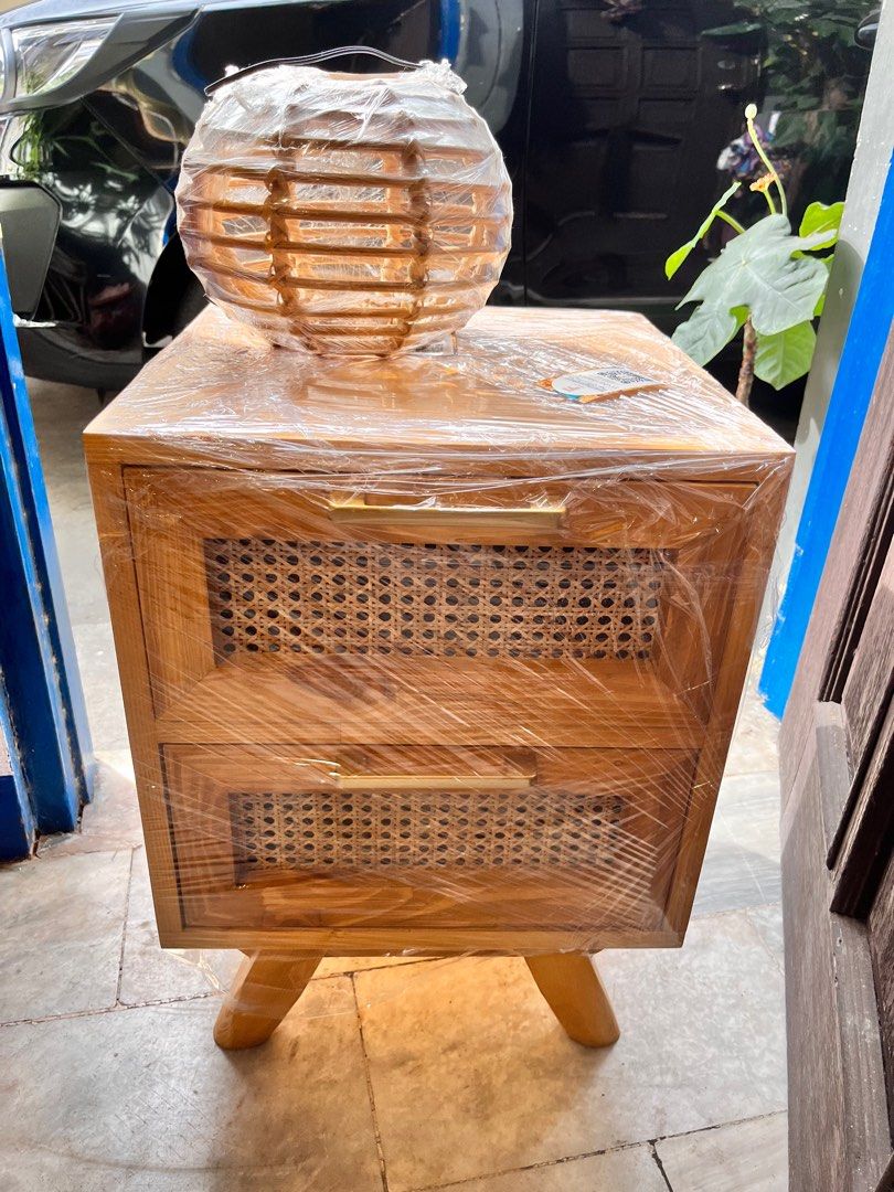 QUEEN SIZE BED FRAME SOLID MAHOGANY WOOD WITH SOLIHIYA HEADBOARD ...