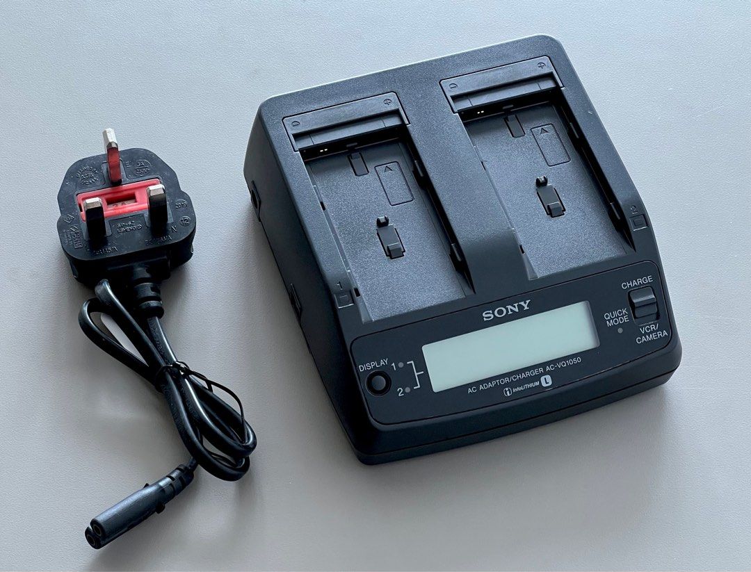 SONY AC-VQ1050 SUPER QUICK CHARGER (for L-Series Twin Charger ...