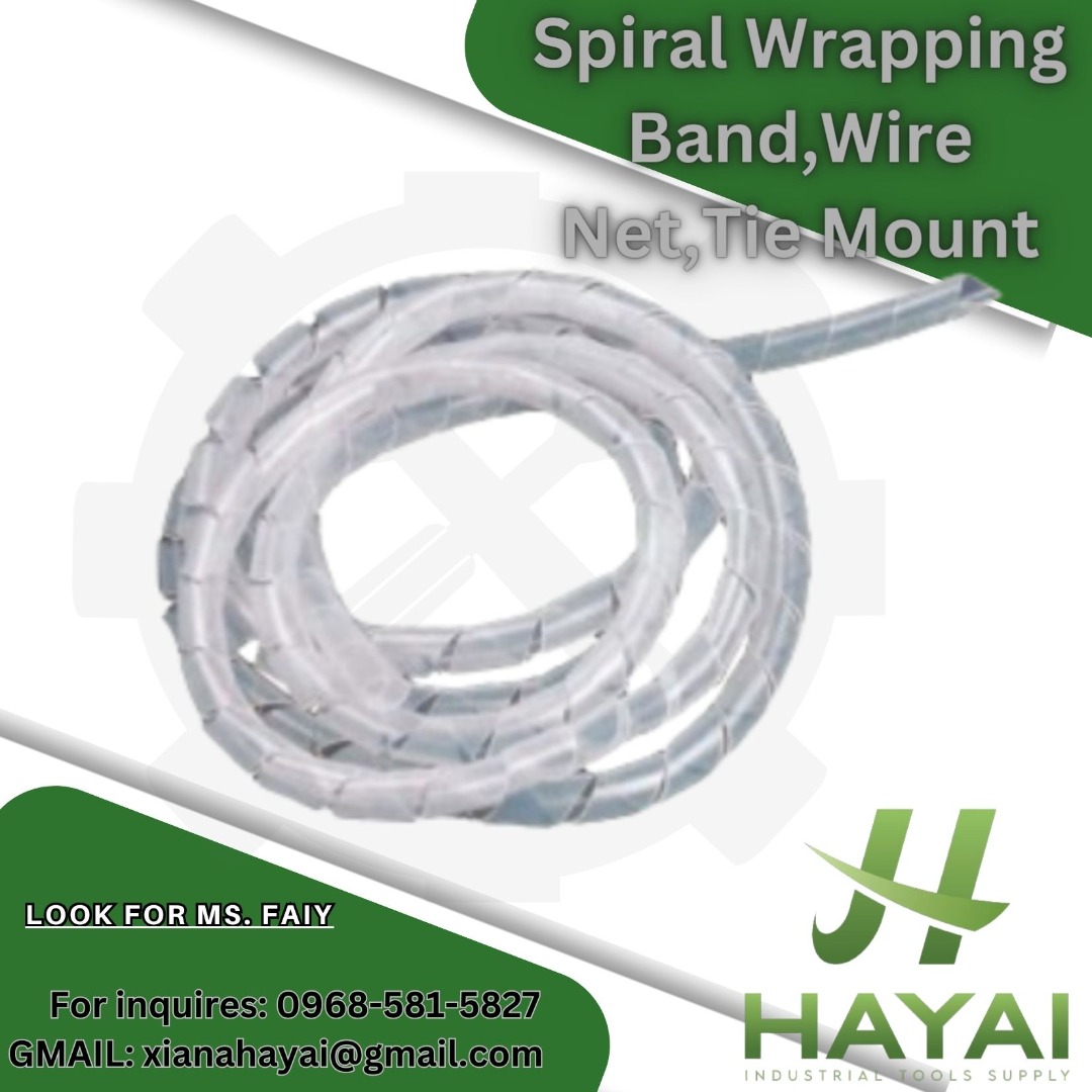 Spiral Wrapping Band,Wire Net,Tie Mount, Commercial & Industrial ...