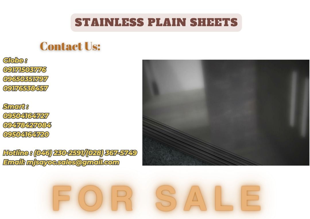 STAINLESS PLAIN SHEETS, Commercial & Industrial, Construction ...