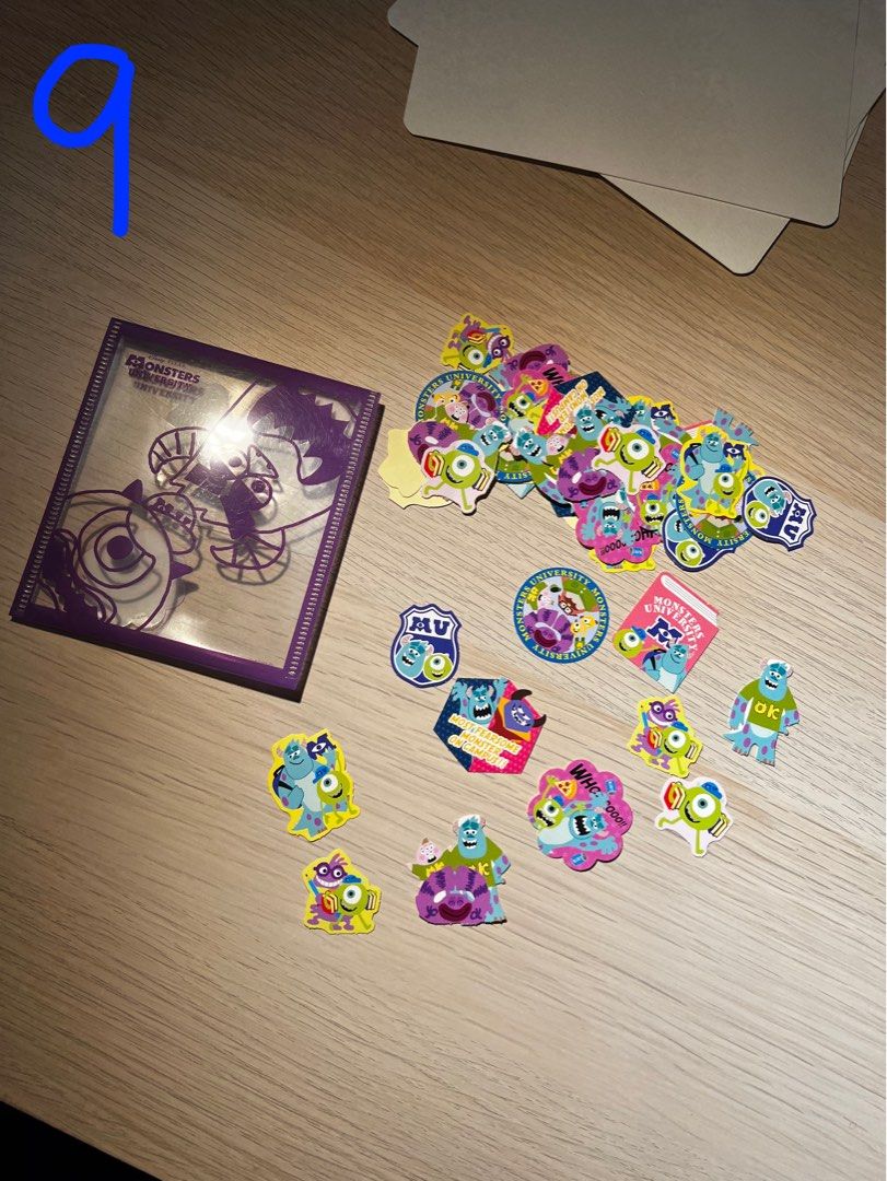 Stickers (photocard, sanrio, sanx, studio ghibli, disney, mw seals ...