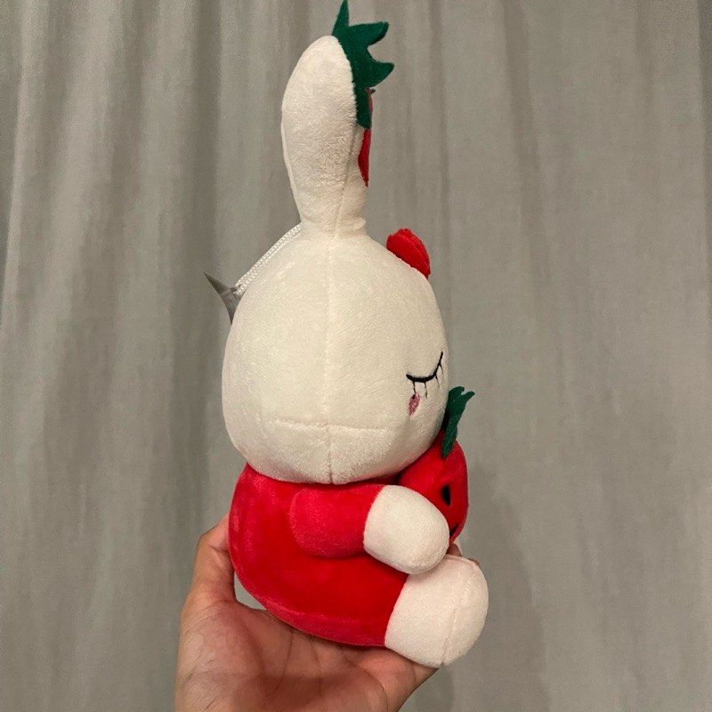 Strawberry Flora Fruit Easter Bunny Rabbit Soft Toy Plushies Stuffed ...