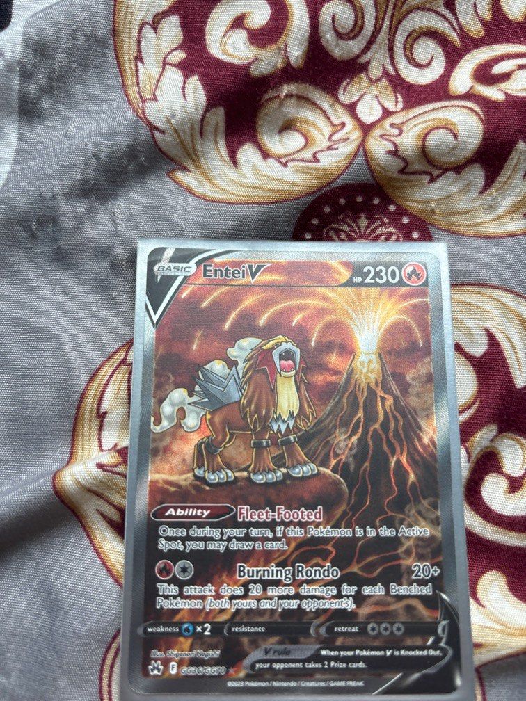 Suicune and Entei V alt art, Hobbies & Toys, Memorabilia & Collectibles ...