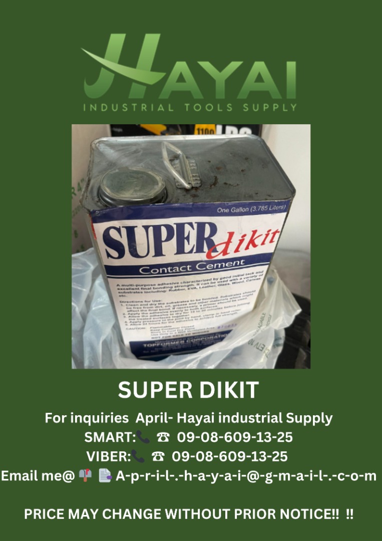 Super dikit, Commercial & Industrial, Construction Tools & Equipment on ...