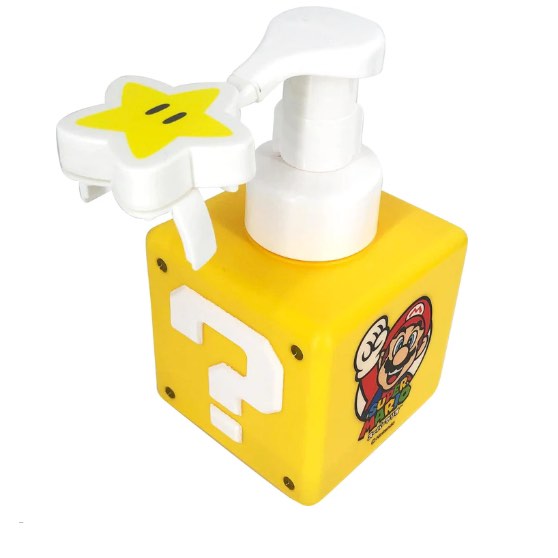 Super Mario Hand Soap Dispenser Foam Type Star Shape, Babies & Kids ...