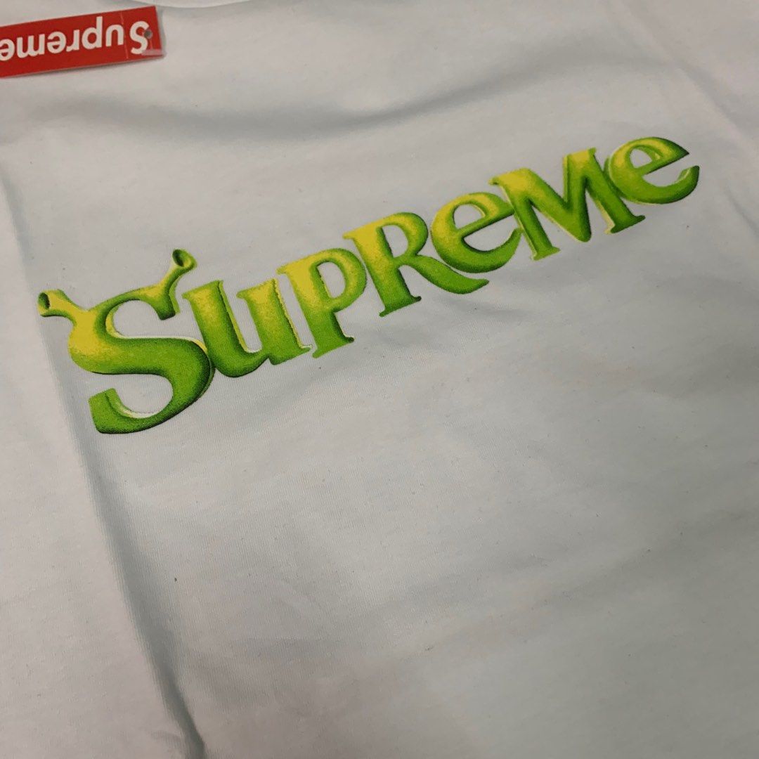Supreme Shrek Tee, Men's Fashion, Tops & Sets, Tshirts & Polo Shirts on ...