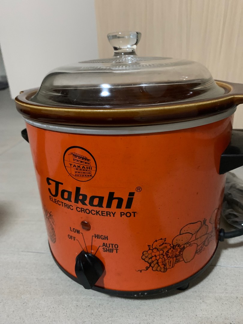 Takahi electric slow cooker, TV & Home Appliances, Kitchen Appliances ...