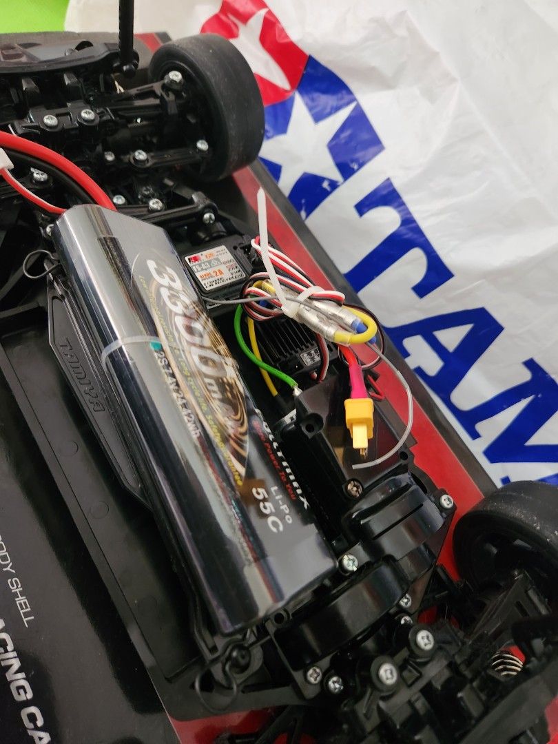 Tamiya tt02 Set Subaru WRX STI Remote Control Complete Set Cervo ...