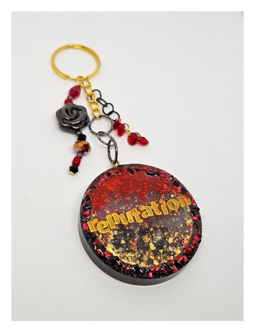Taylor Swift Reputation Keychain Keyring Bag Charm Fanart, Hobbies ...