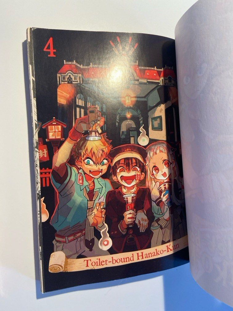 TBHK Toilet-bound Hanako-Kun Volumes 3, 4 and 5, Hobbies & Toys, Books ...