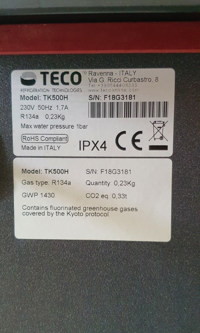 Teco Aquarium Chiller, Pet Supplies, Homes & Other Pet Accessories on Carousell