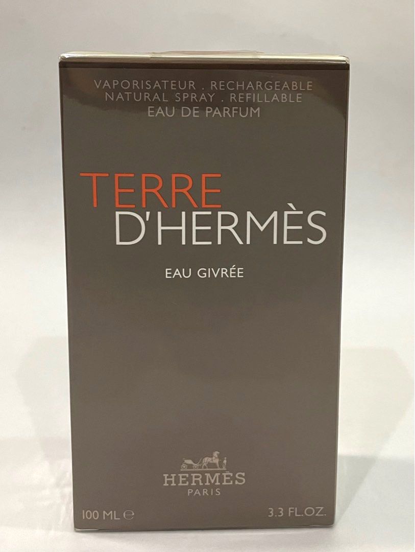 Terre d Hermes Eau Givree 100ml Edp Perfume BN Sealed Refillable Bottle ...