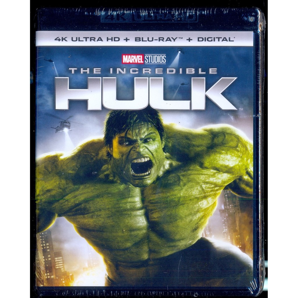 The Incredible Hulk 4K [ Blu-Ray ], Hobbies & Toys, Music & Media, CDs & DVDs on Carousell