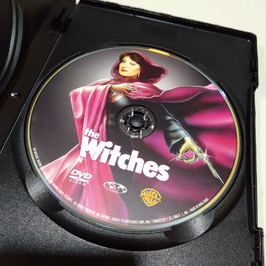 The Witches (1989) DVD, Hobbies & Toys, Music & Media, CDs & DVDs on ...