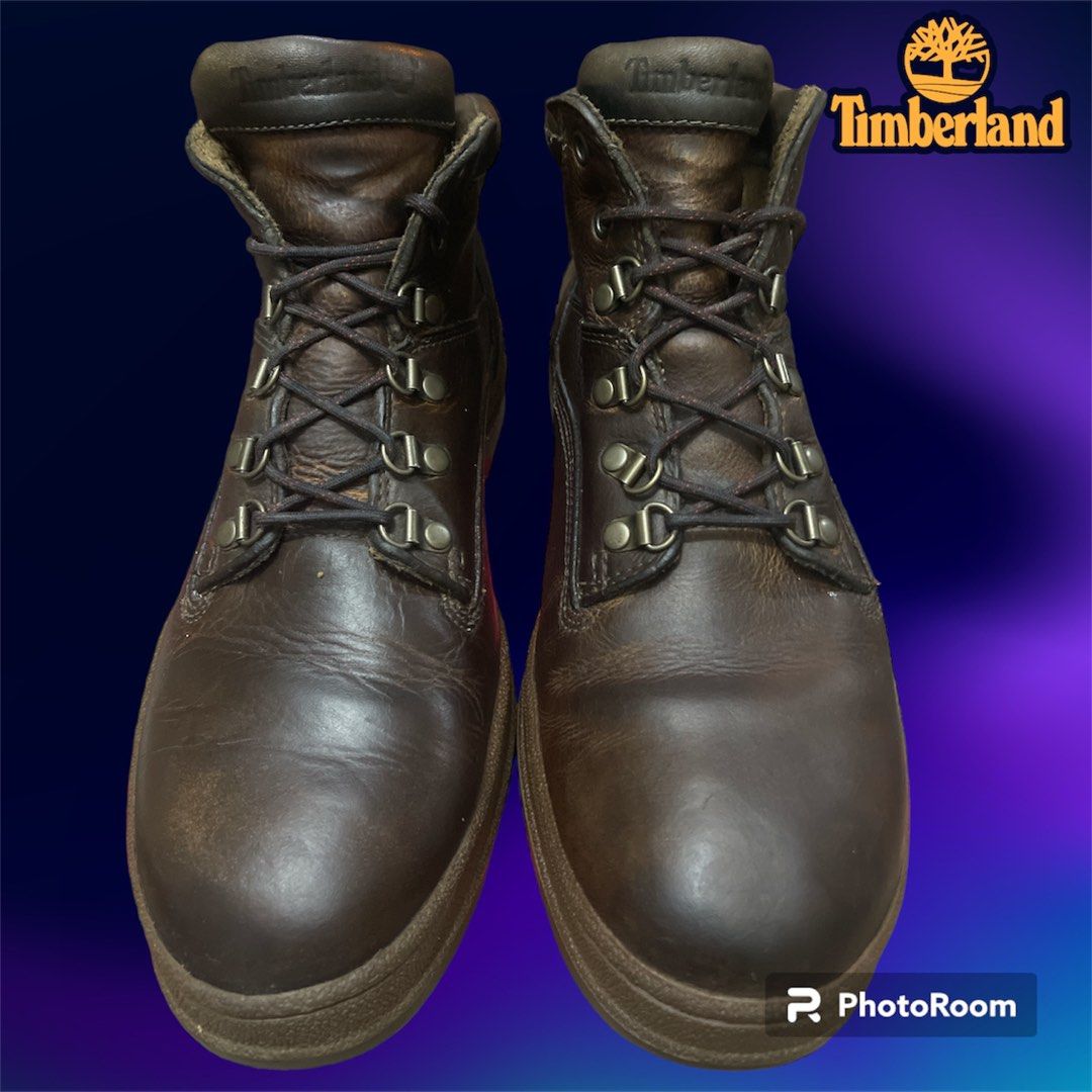 TIMBERLAND MID CUT BOOTS, Men's Fashion, Footwear, Boots on Carousell