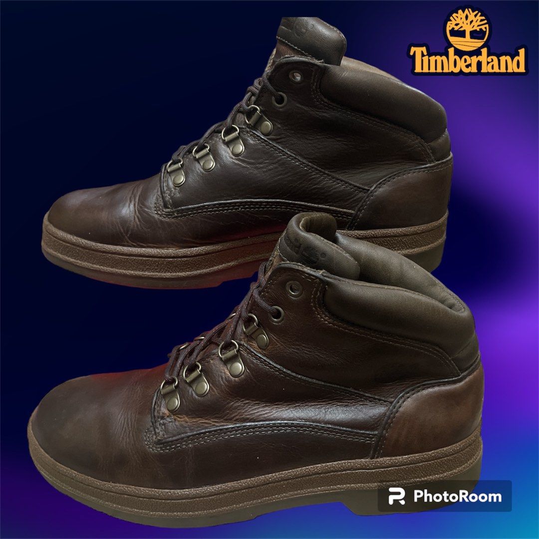 TIMBERLAND MID CUT BOOTS, Men's Fashion, Footwear, Boots on Carousell