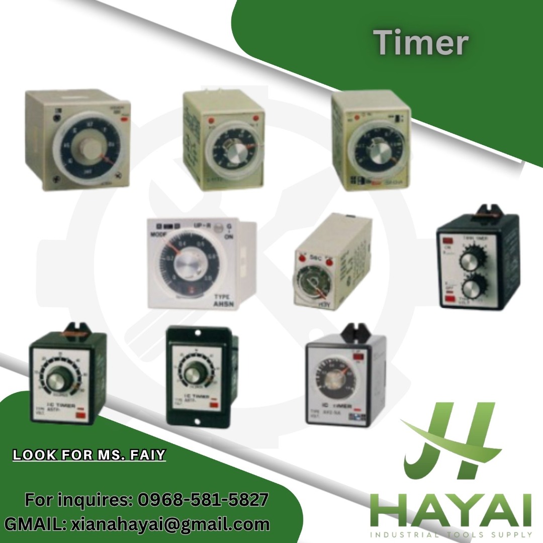 Timer, Commercial & Industrial, Construction Tools & Equipment on Carousell