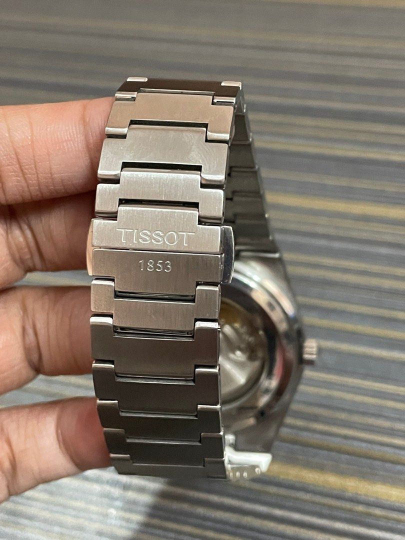 Tissot PRX Auto Dark Blue, Luxury, Watches on Carousell