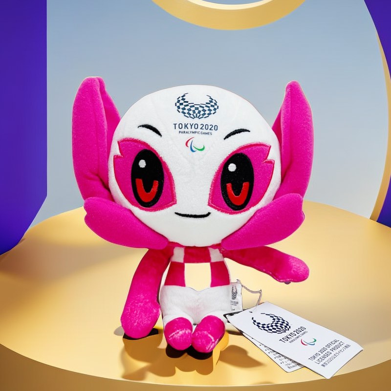 Tokyo 2020 Olympics Pink Someity Mascot Plush Toy, Hobbies & Toys, Toys ...