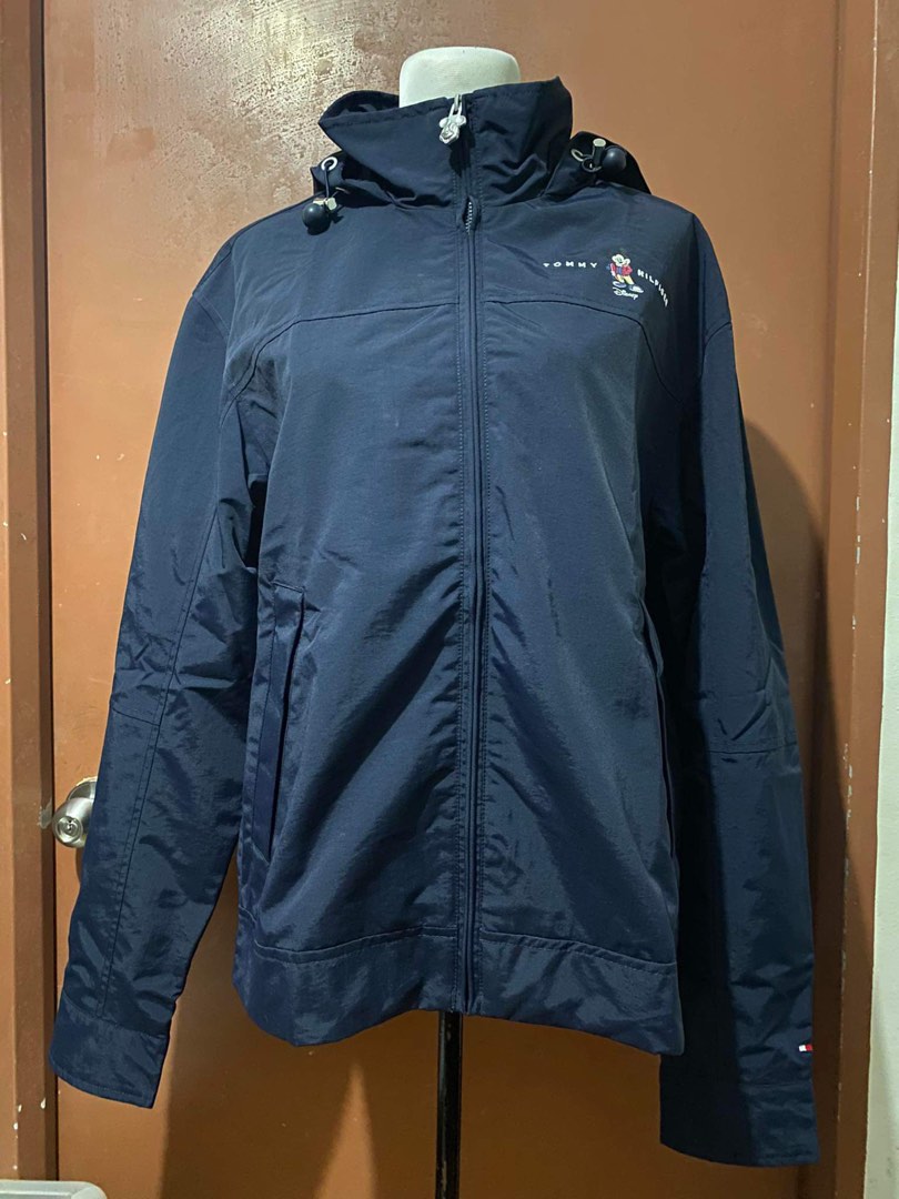 Tommy Hilfiger windbreaker mickey mouse design, Men's Fashion, Coats ...