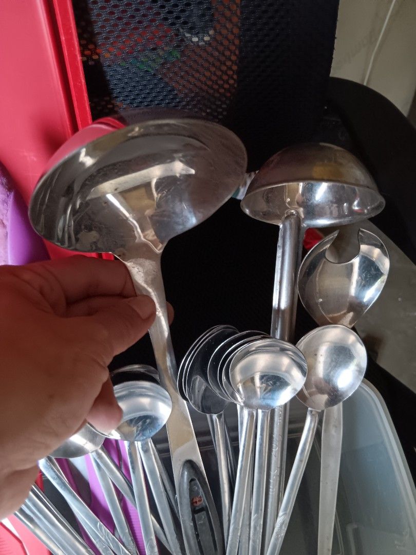 Tupperware and stainless utensils, Furniture & Home Living, Kitchenware ...