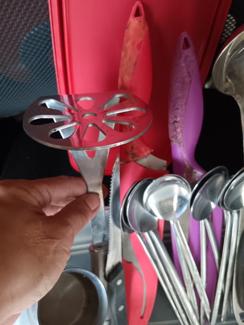 Tupperware and stainless utensils, Furniture & Home Living, Kitchenware ...