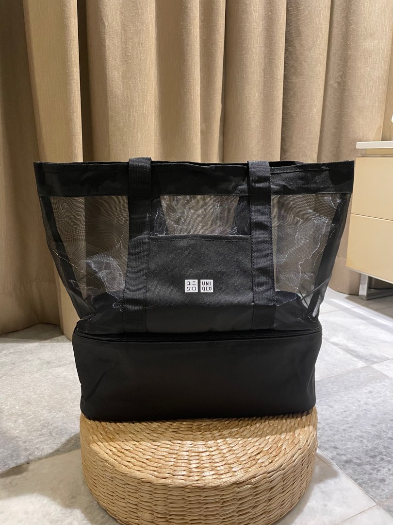 UNIQLO 2 in 1 cooler tote bag, Women's Fashion, Bags & Wallets, Tote Bags on Carousell