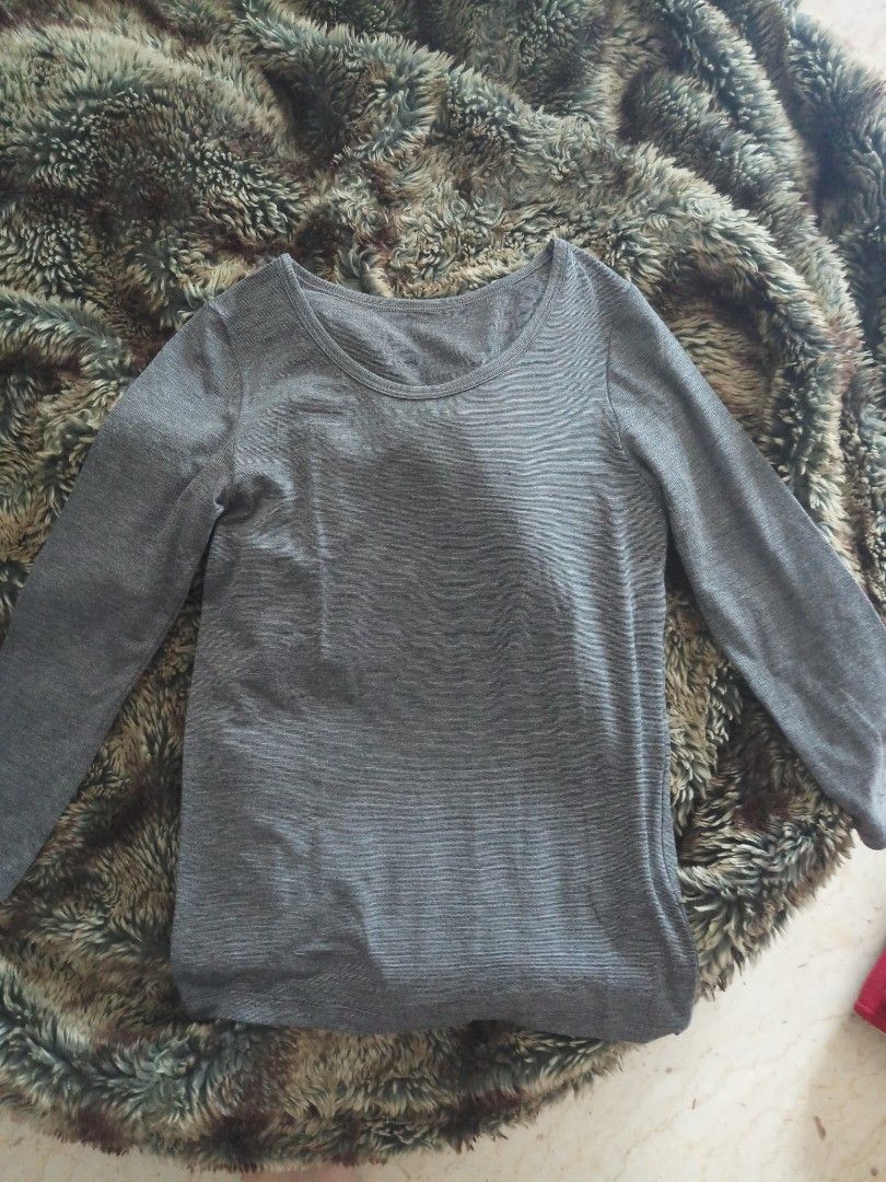 Uniqlo heattech inner wear for kids, Women's Fashion, Tops, Longsleeves ...