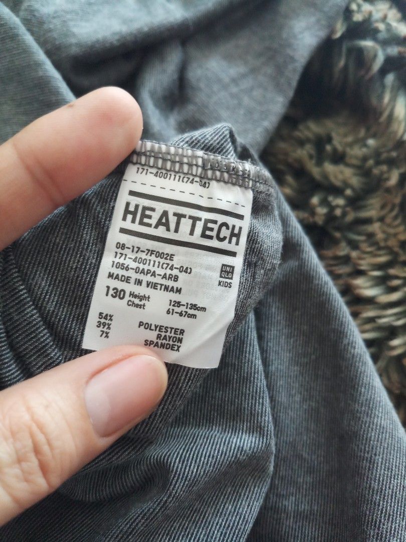 Uniqlo heattech inner wear for kids, Women's Fashion, Tops, Longsleeves ...